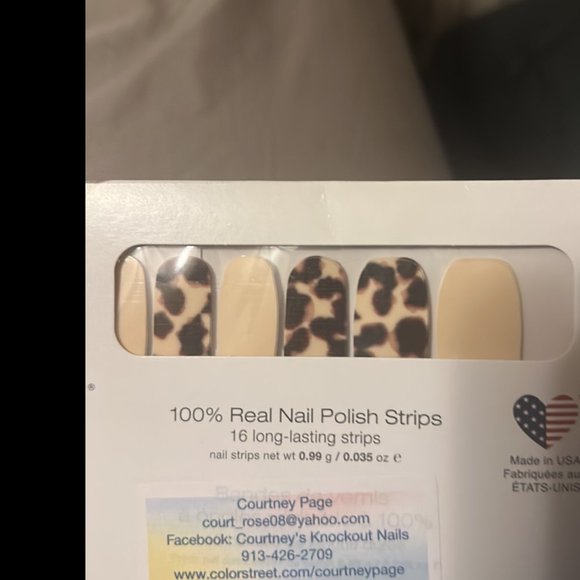 Color Street | Makeup | Color Street Nail Strips Show And Shell | Poshmark